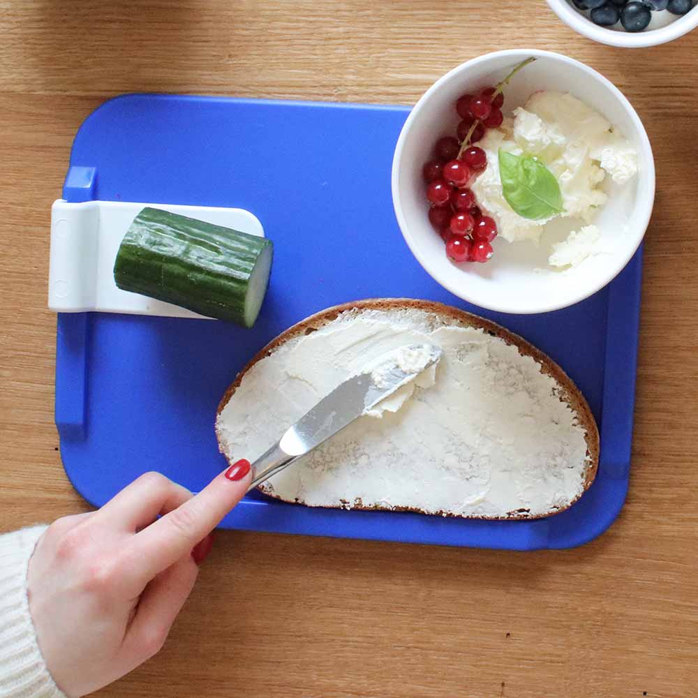 Eating Board for One-Handed Eating – Non-Slip & Stable | ORNAMIN